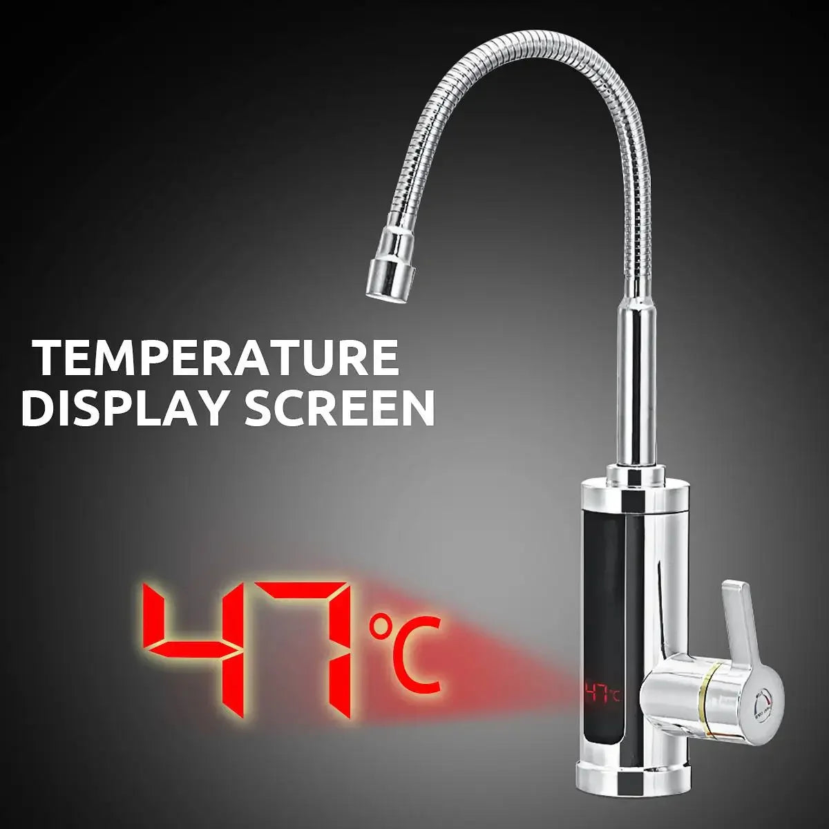Electric Tap | Instant Hot Water Display | Safe | Durable | FlowHeat ...