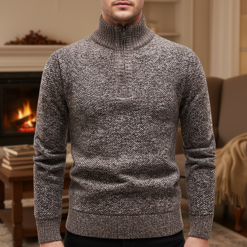 Half-Zip Knitwear | Warm Stylish Pullover | Modern Comfortable Layer ...